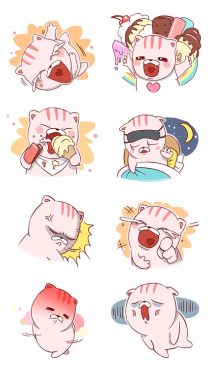 Sweet Tooth Cat > Stickers! by Nurlan Ispayev