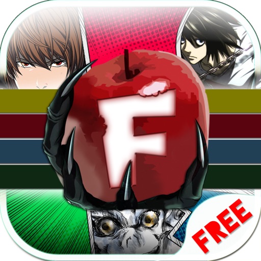 Fonts Shape Anime Wallpapers " for Death Note ” by Pattara Thurnsiri