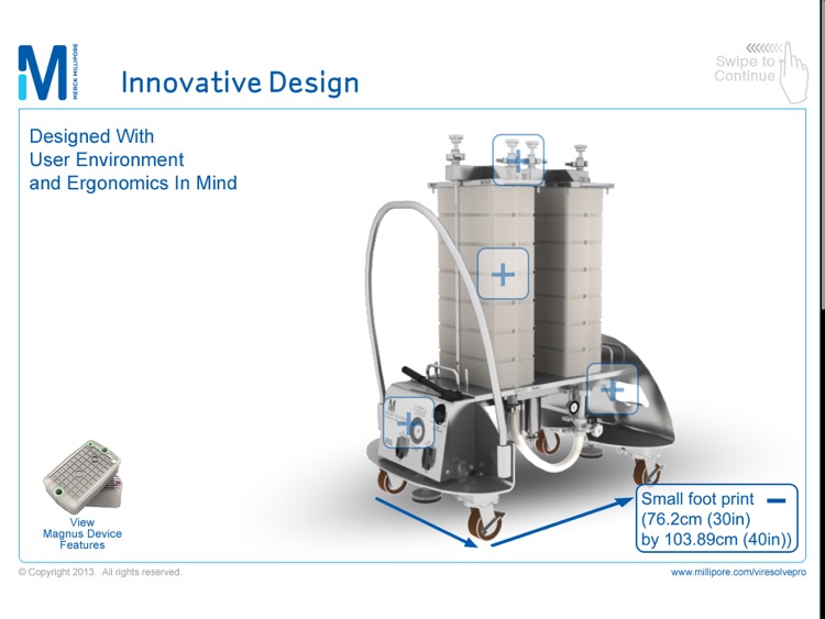Merck Viresolve Pro+ Magnus Holder by Merck KGaA