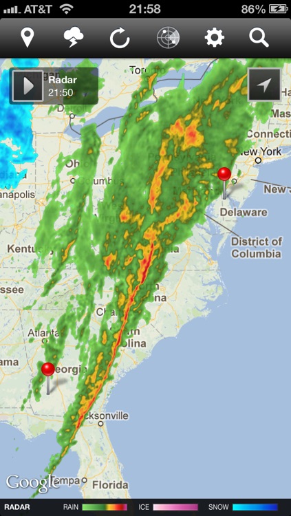 NOAA Wx Map Pro by Christopher Coudriet