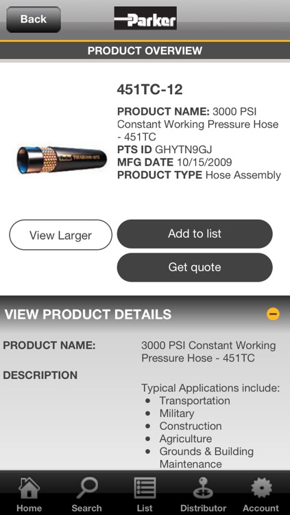 PTS by Parker Hannifin Corporation
