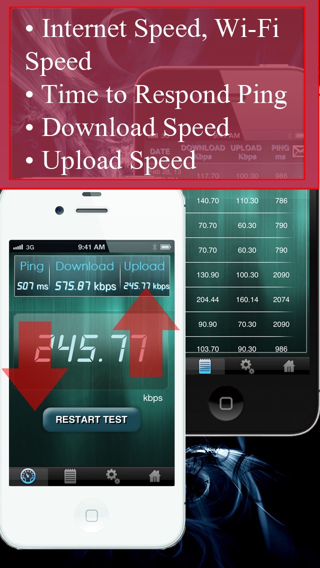 Net Speed Test iPhone App
