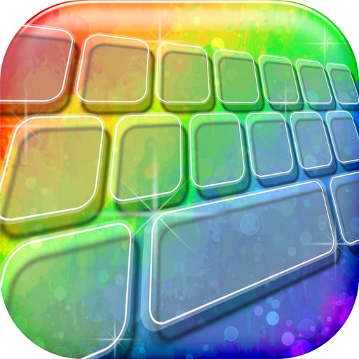 Rainbow Keyboard! - Custom Color Keyboard Themes 2016 with Fancy ...