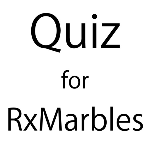 Quiz for RxMarbles by Shota Nakajima