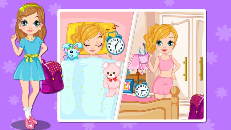 School Morning Rush—beautiful girl nice look& Princess diary by wu zetian