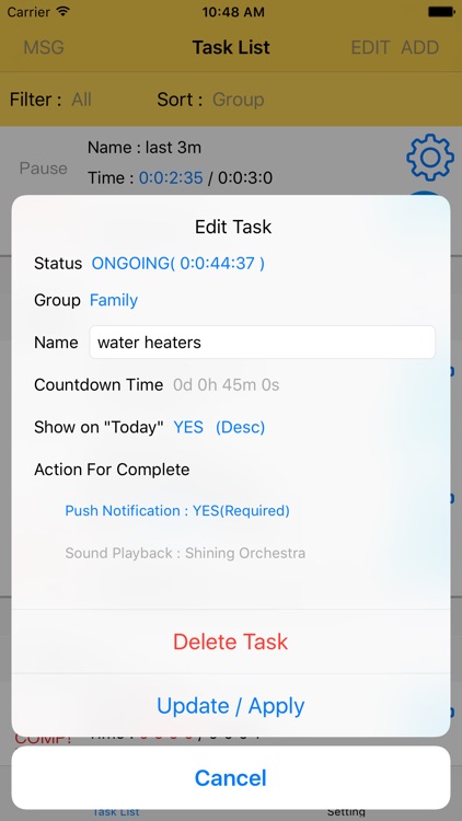 TASK - COUNTDOWN by CHIH-PENG CHUNG