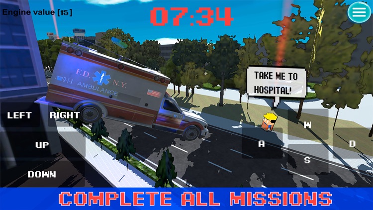 Jet Ambulance 3D Flying Simulator by Nikita Bosenko