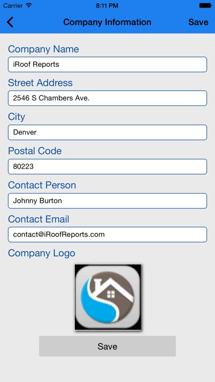 iRoof Reports by John Lawrence