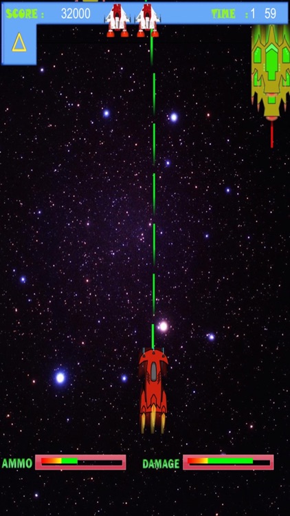 Space Battle - Rocket Ship War by Henk van der Zee