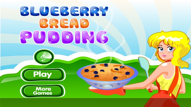Blueberry Bread Pudding - Cooking games by Tmdgames