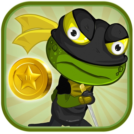 Super Ninja Turtle - Samurai Tortoise Bounce Free by Glenn Jenn