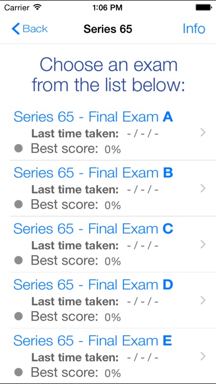 TesTeachers Series 65 Final Exam Prep by ExamFX
