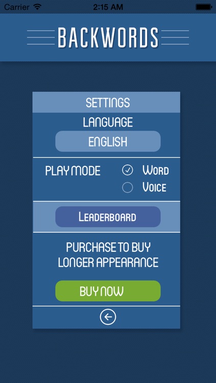 The Backwords Game by Ovaxe