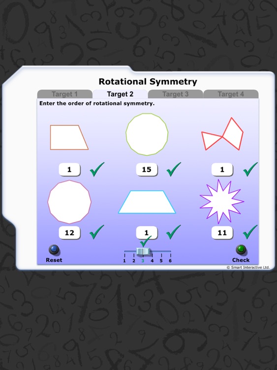 Maths Workout - Rotational Symmetry by Smart Interactive Ltd