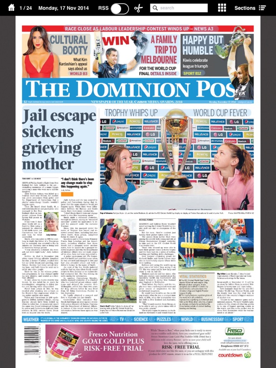 The Dominion Post Digital Edition by Fairfax New Zealand Ltd.