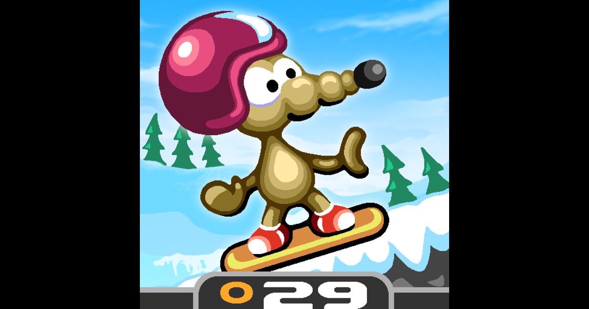 Rat On A Snowboard on the App Store