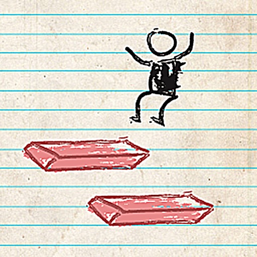 Stickman Jump - Amazing Doodle Hop Between Bricks by Rui Wang