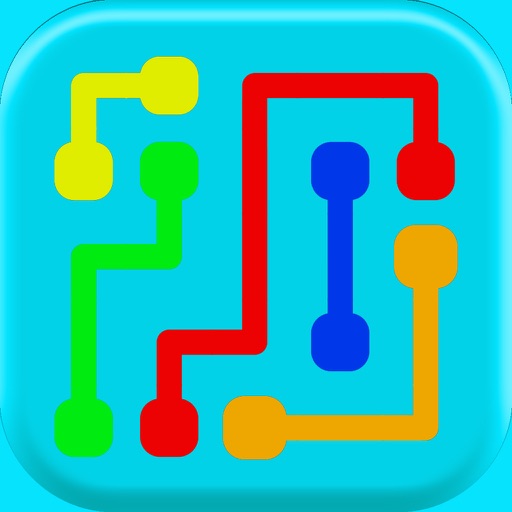 Colorful lines - draw the puzzle and connect the dot for bridge and ...
