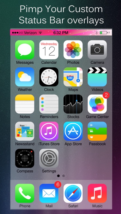 Cool Status Bar - Custom Top Bar Overlays for Your Wallpapers by ...