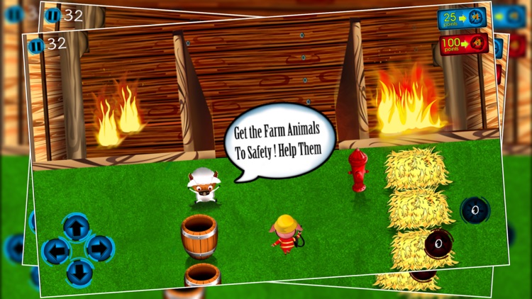 Farm Animal Firefighter Escape : The Hot Inferno Fire Barn - Free ...