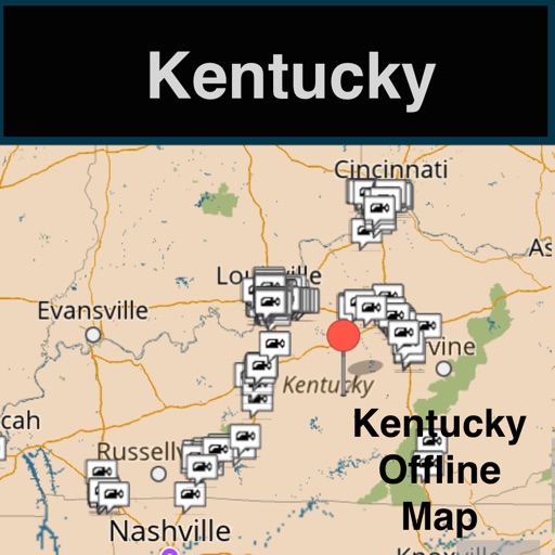 Kentucky Offline Map with Real Time Traffic Cameras by Calvin Chen