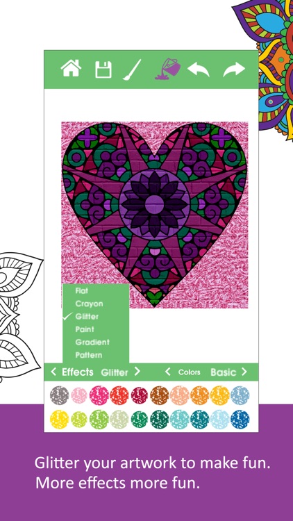 Color Diary-Coloring Book For Adults Using Flowers by Sana Mirza