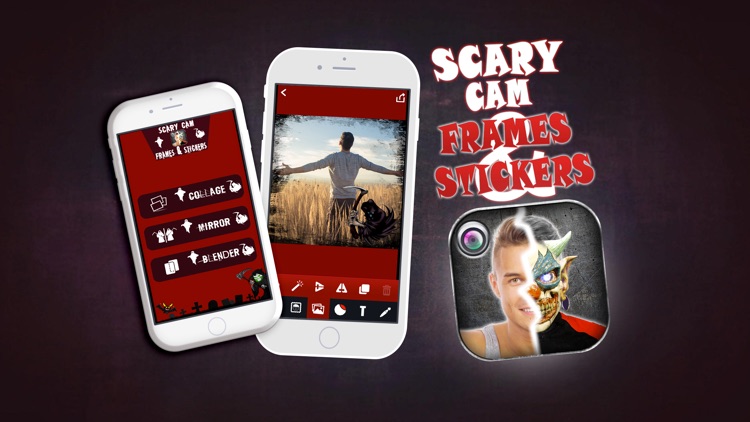 Scary Cam - Frames & Stickers - Photo Edit.or To Make Fun.ny Halloween ...