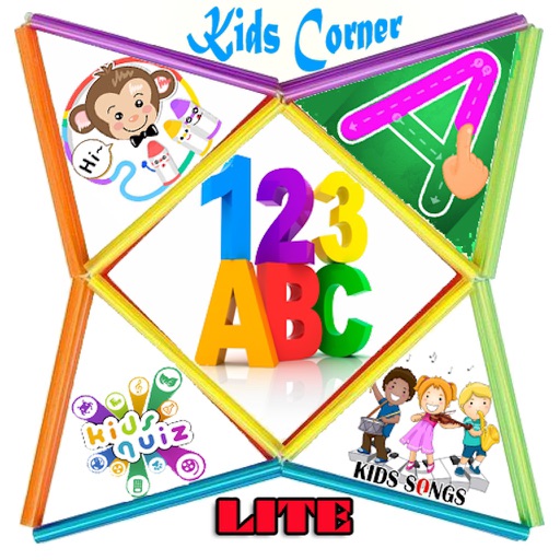 Kids Learning Corner Lite-ABC Alphabets,123 Counting and ABC Tracing ...