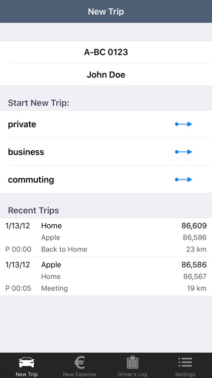 Driverslog Pro by Florian Liefers