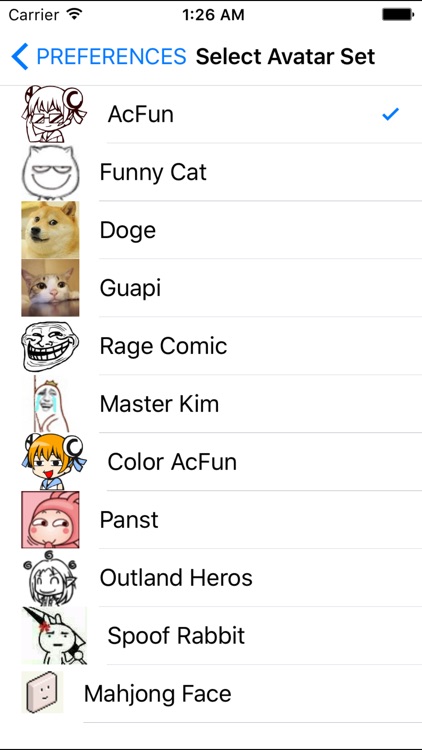 Avatacts - Funny Avatars for Contacts by Jianwen Hu