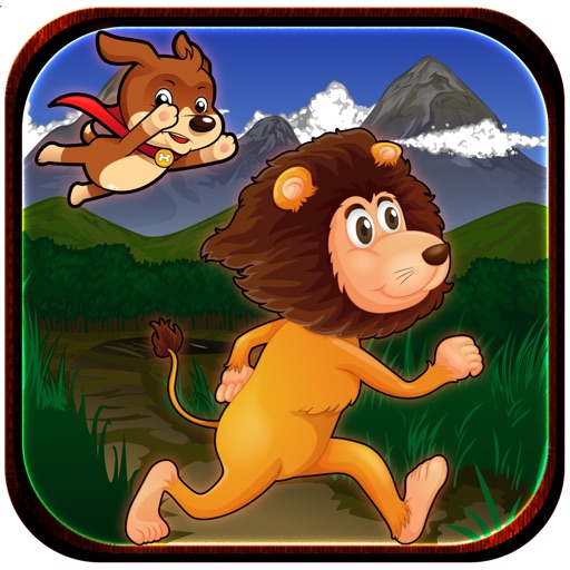 Amazing Wild Lion Tap Jump - Running Animals Jungle Run by Carol Ventra