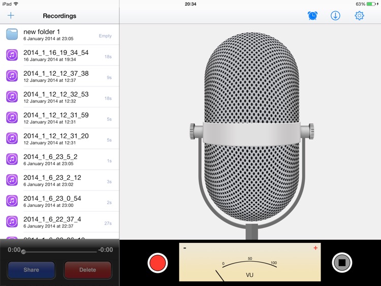 Voice Recorder for iPad by Hurryforward Ltd