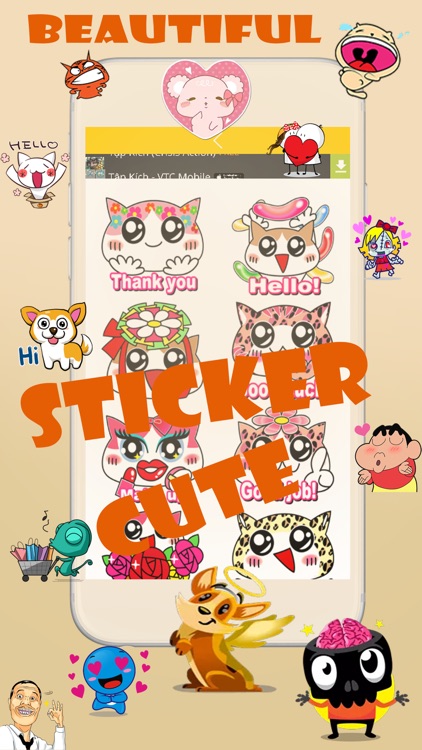 Sticker, Emoji for Viber, Wechat, Whatsapp, Tango, Instagram. by THE ...