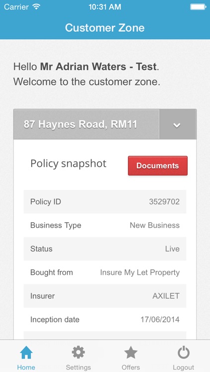 Customer Zone by CETA Insurance Ltd