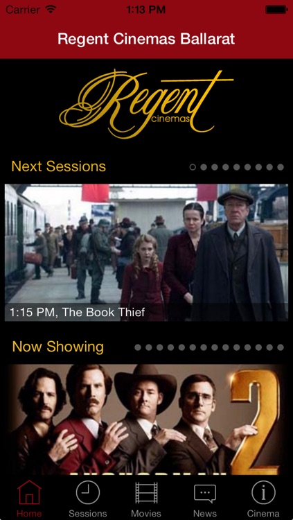 Regent Cinemas Ballarat by Kinesis Interactive Design