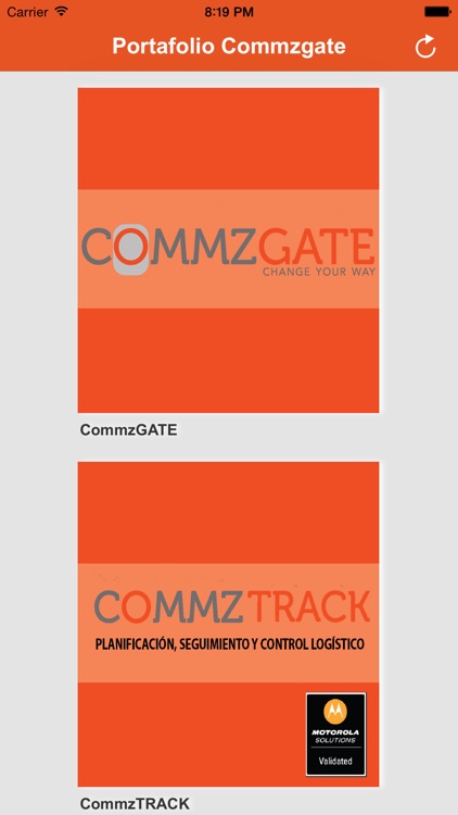 Portafolio Commzgate by Technorizen