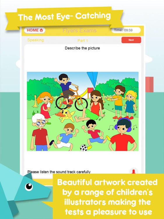 English Mock Exam for Cambridge YLE by My100fun