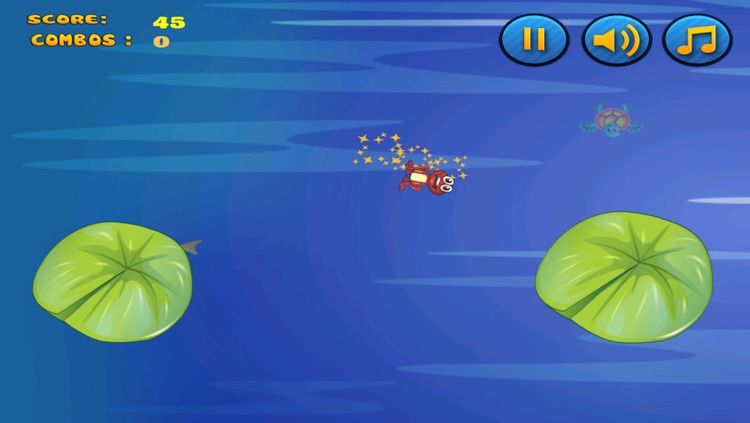 Frog-in-Motion Leap n' Greet Slingshot Game Free by Jose Castro-Frenzel