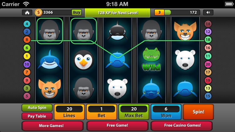 Predator vs Prey Slots Free - Casino 777 Simulation Game by David Lim