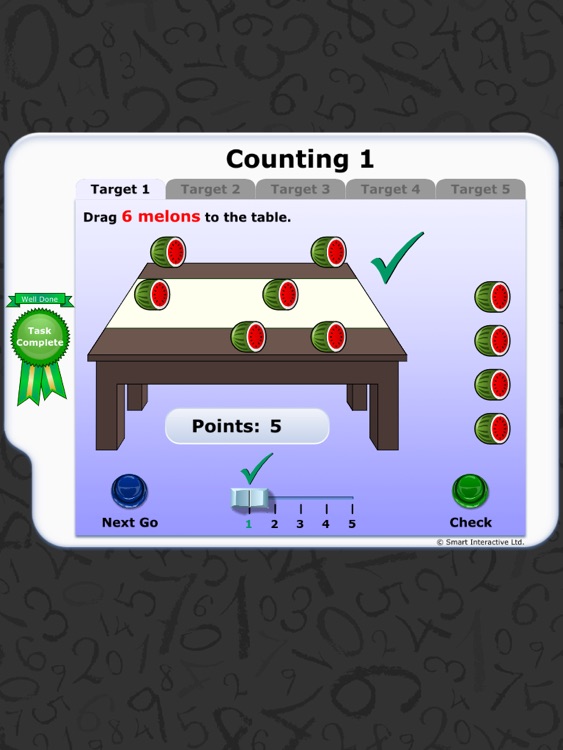 Numeracy Warm Up - Counting 1 by Smart Interactive Ltd