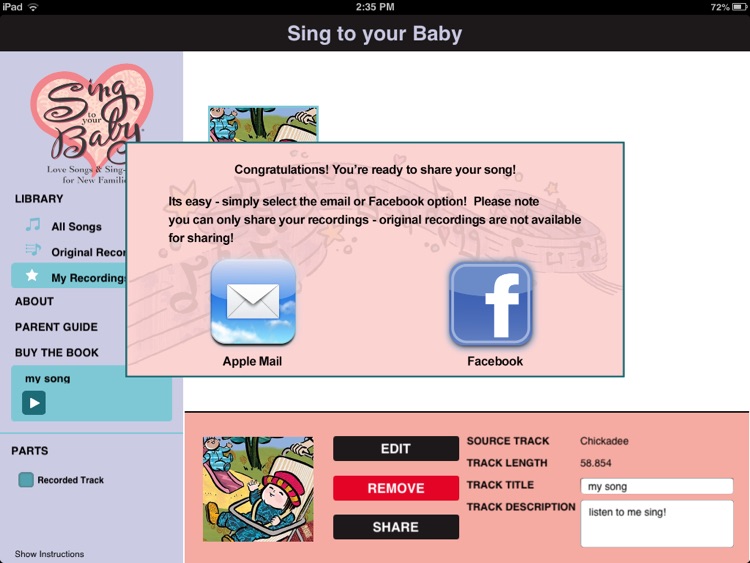 Sing To Your Baby By Community Music Inc 