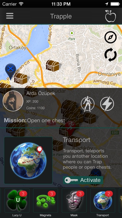 Trapple Location Game by Can Sorman