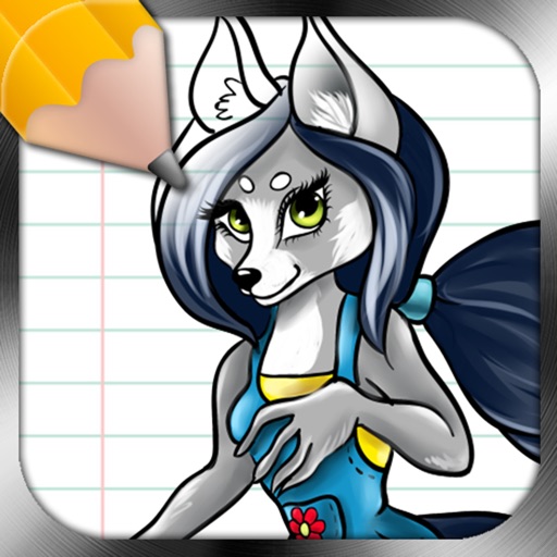 Drawing Lessons Furry World by Vyktoria Samoylenko