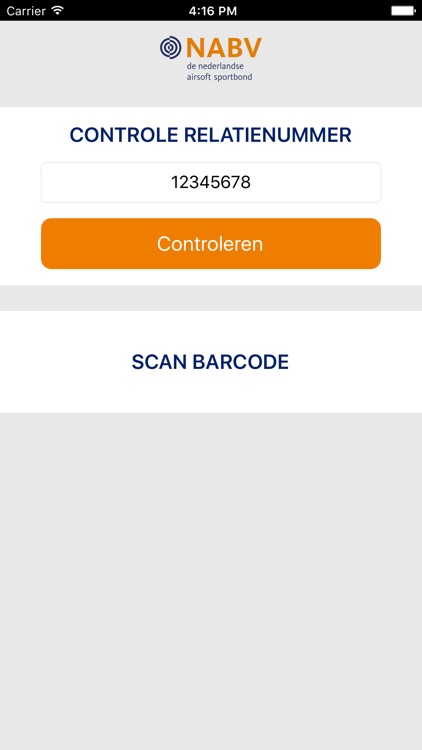 NABV relatienummer controle by WebdesignTilburg