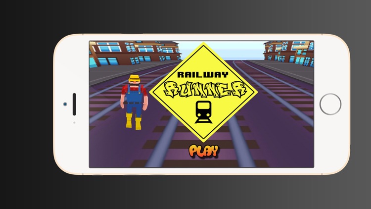 Railway Runner 8 bit by Mark van der spuy