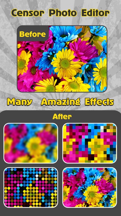 Photo Blur Effect.s Pro - Touch to Hide Face & Background with Blurred ...