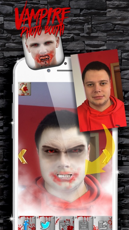 Vampire Booth Pro and Scary Face Photo Editor – Turn Yourself into a ...