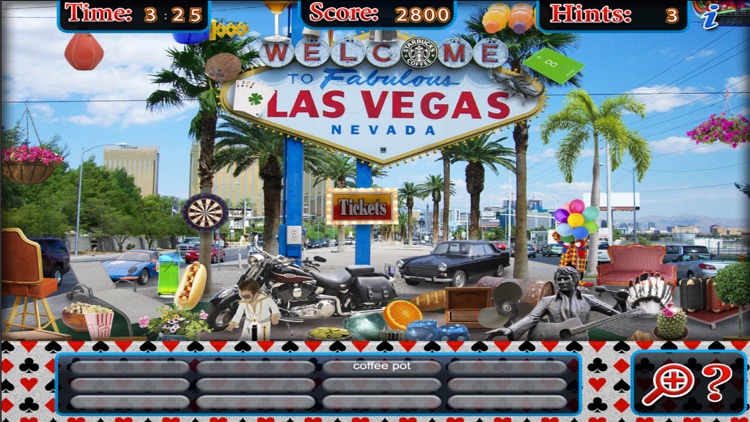 Las Vegas Quest Time - Hidden Object Spot and Find Objects Differences ...