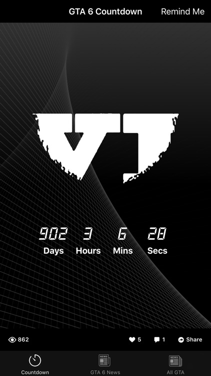 Countdown to GTA 6 - News & Reminders for Grand Theft Auto VI by S Tallett