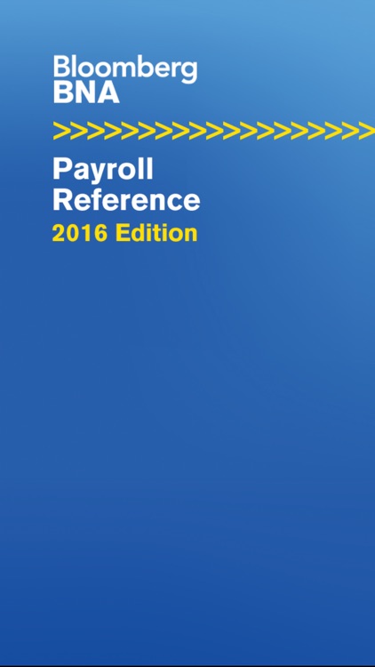 Bloomberg BNA Payroll Reference by Bureau of National Affairs
